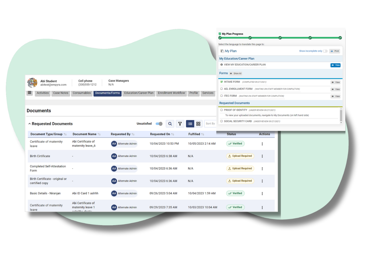 myOneFlow: Case Management Software